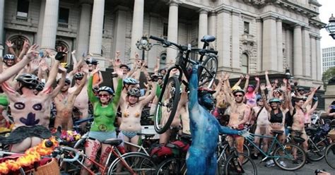 World Naked Bike Ride Melbourne