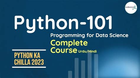 Iqra Zahoor On Linkedin Python 101 For Data Science In Urduhindi Complete Course