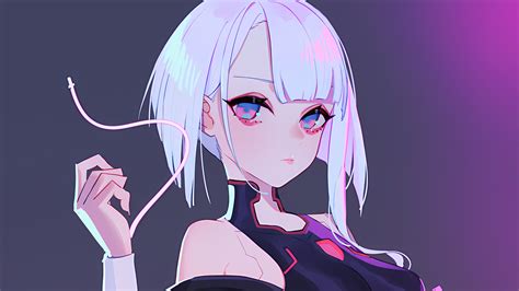 Cyberpunk Edgerunners Lucy Art 4k 6251i Wallpaper Pc Desktop