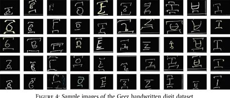 Figure 4 From Handwritten Geez Digit Recognition Using Deep Learning Semantic Scholar