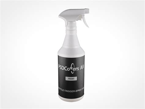 Create Fully Branded Labels With This Trigger Spray Bottle Mockup 4