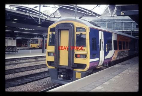 Original 35mm Slide Br Class 158 Unit 158784 At Manchester Picaddilly £