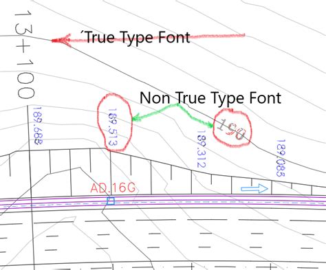 Text Does Not Display Correctly When Plotted To Pdf From Autocad Products