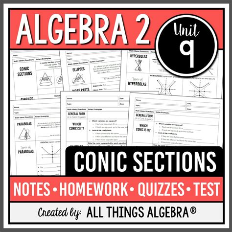 Algebra 2 Unit 8 Rational Functions All Things Algebra®