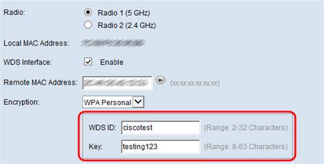 Wireless Distribution System WDS Configuration On WAP Cisco