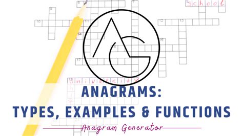 Types Of Anagrams History Examples And How They Work