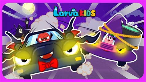 New 할로윈 몬스터 카ㅣ뱀파이어 호박 친구들ㅣ자동차 변신 동요 Youtube