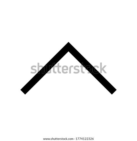 Keyboard Arrow Icon Vector Isolated On Stock Vector Royalty Free