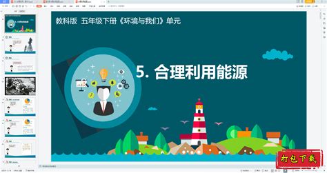 小学五年级下册ppt课件下载 科学ppt课件 合理利用能源