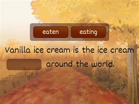 9d Choose The Participle Complete The Sentence