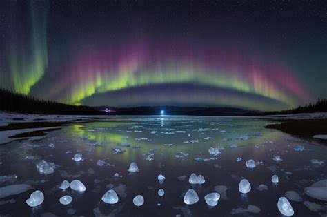 Premium AI Image Aurora