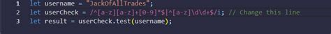 the restrict possible usernames lesson is bugged javascript the freecodecamp forum