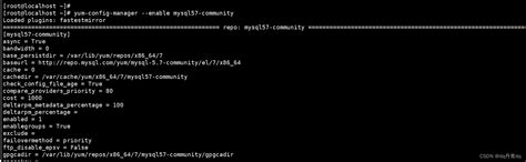Centos 7使用 Mysql Yum 存储库安装 Mysql57centos7 Yum安装mysql57 Csdn博客