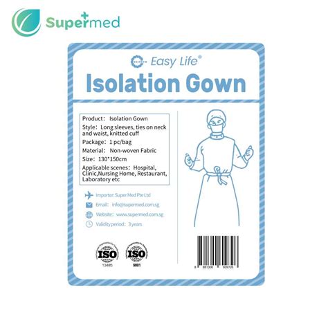 Isolation Gown Supermed