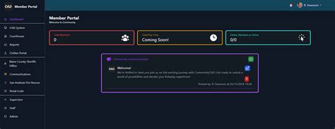 Community CAD Is Looking For More Members Server Bazaar Cfx Re Community