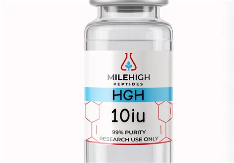 Hgh 10iu Mile High Peptide