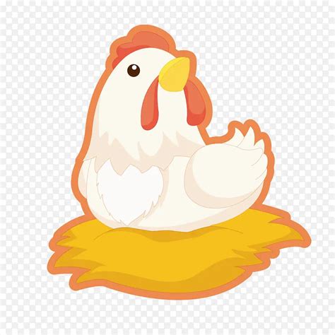 卡通下蛋的母鸡设计矢量图PNG图片素材下载 图片编号ykxkoaxq 免抠素材网
