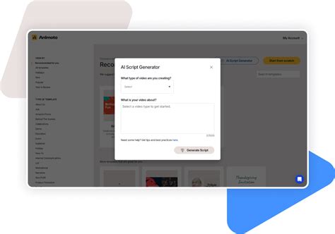Free Ai Script Generator Generate Scripts Online Animoto