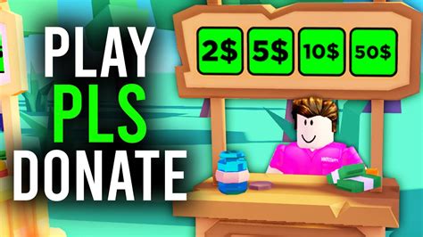 How To Play Pls Donate In Roblox Full Guide Setup Pls Donate Stand