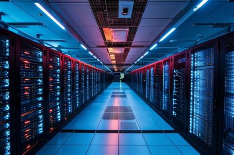 Premium Photo Supercomputer Capable Of Advancing Scientific Research Ai Generated