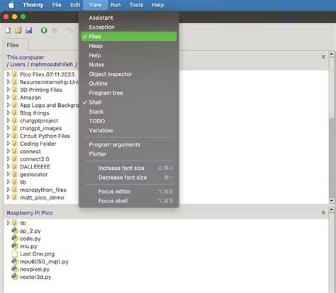 Как перемещать файлы между Raspberry Pi Pico и компьютером Embeddershop
