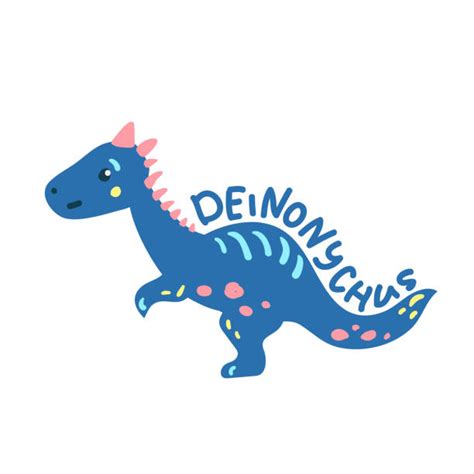 Deinonychus Drawings Illustrations Royalty Free Vector Graphics And Clip