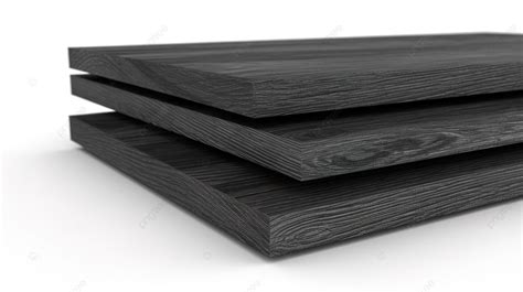 3d 흰색 그림으로 표시되는 애쉬 블랙 쪽모이 세공 마루 마감의 분리된 라미네이트 나무 널빤지 스택 쪽모이 세공 마루 텍스처 참나무 나무 패널 배경 일러스트 및 사진