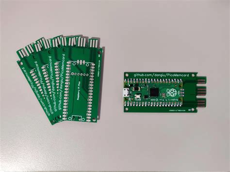 picomemcard project ps1 memory card made from a rpi pico retrorgb