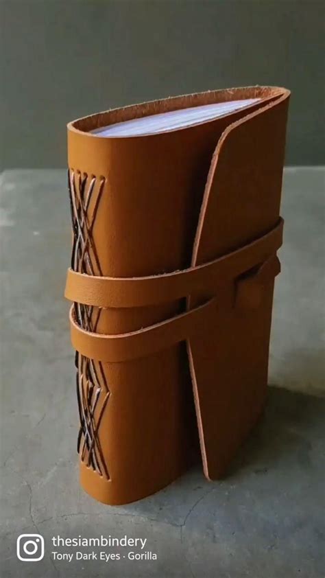 Cross Stitch Binding Tutorial Etsy Video Video Bookbinding Bookbinding Tutorial Faux