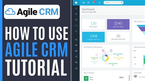 Agile Crm Tutorial How To Use Agile Crm Step By Step Youtube