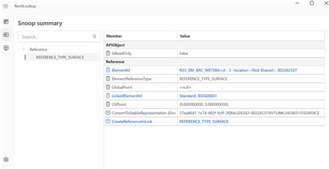 How To Get The Host Face Of An Instance If The Host Face Is From Linked Document Autodesk