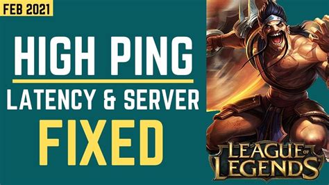 League Of Legends High Ping Fix Online Lag Fix Lol Pin Fix Servers Down Get Low Ping