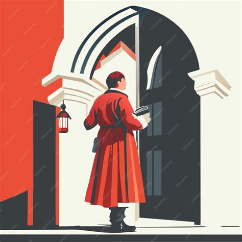 Martin Luther Nailing The 95 Theses To The Door Of The Wittemberg