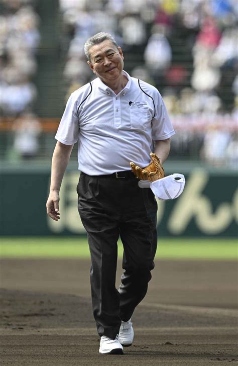 開幕試合の始球式に「怪物」江川卓さん 山なりのボールで甲子園沸かせる 産経ニュース