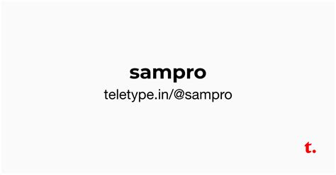 Sampro Teletype