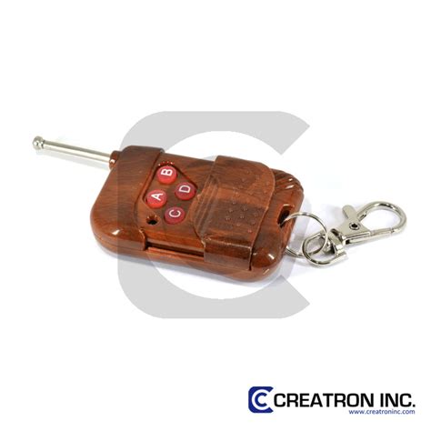 4 Button Rf Remote Creatron Inc
