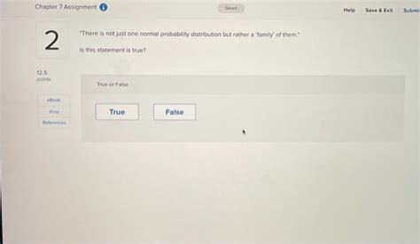 Solved Chapter 7 Assignment Saved Help Save And Exit Submit 1