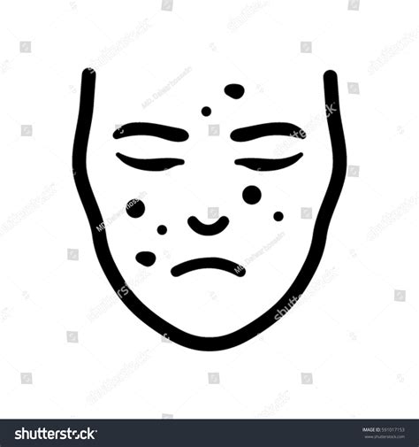 Facial Sports Icon Vector De Stock Libre De Regalías 591017153