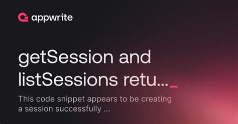 Getsession And Listsessions Return User Role Guests Missing Scope