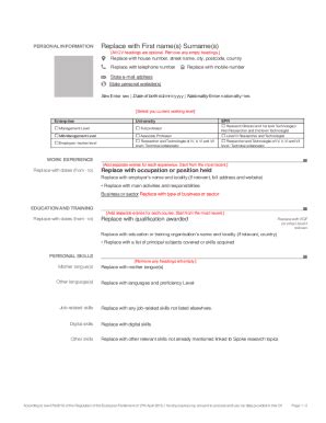 Fillable Online Free Editable Sex Templates In Ms Word Doc Page Fax Email Print