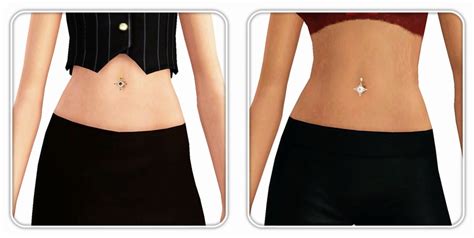 The Sims Resource Piercing Belly Button