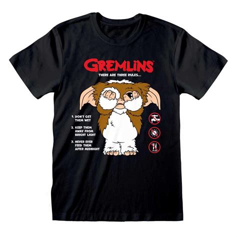 Gremlins The Rules T Shirt Merchoid