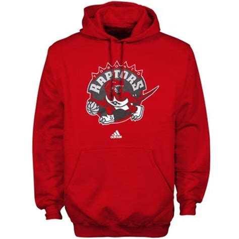 Adidas Toronto Raptors Retro Logo Pullover Hoodie Sweatshirt Raptors