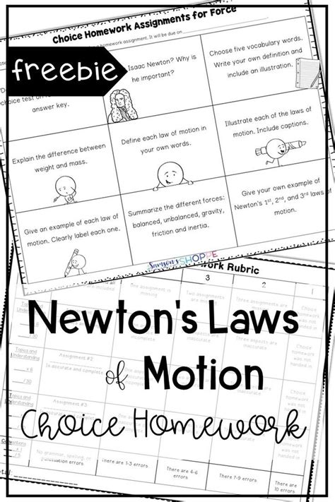 Newtons Laws Of Motion Worksheet Key