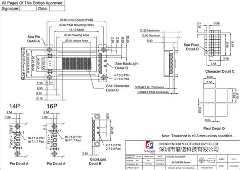 802 0802 8x2 Serial I2c Iic Stn Aip31066 Yellow Green Blue Negative Lcm