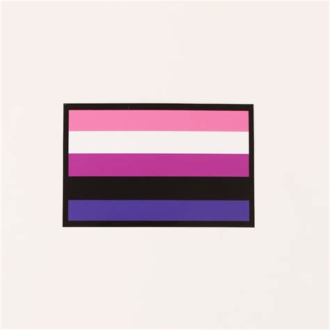 Genderfluid Flag Vinyl Sticker Etsy