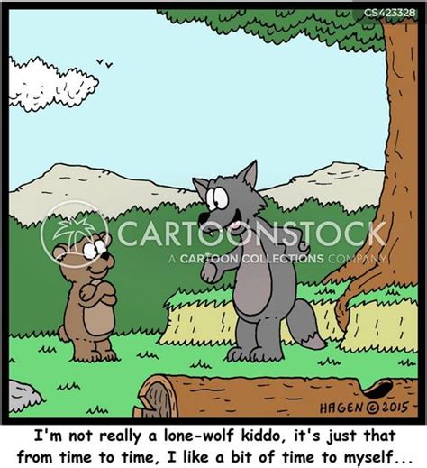 Lone Wolf Cartoons And Comics Funny Pictures From Cartoonstock