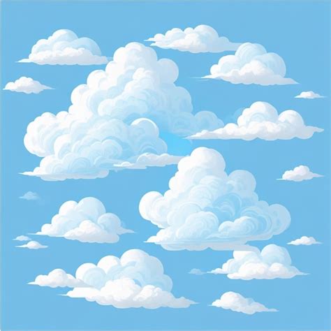 Premium Photo Cloud Vector