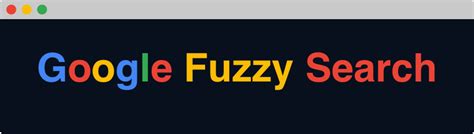 Github Yukihirop Gfzs Google Fuzzy Search Is A Tool For Fuzzy Find For The Result Of