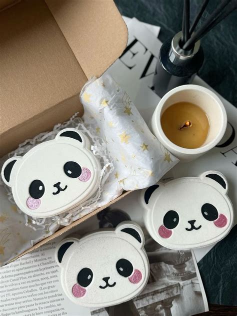 Бомбочка для ванны панда с цветным растворением внутри в 2024 г Бомбочка для ванны Бомбочки